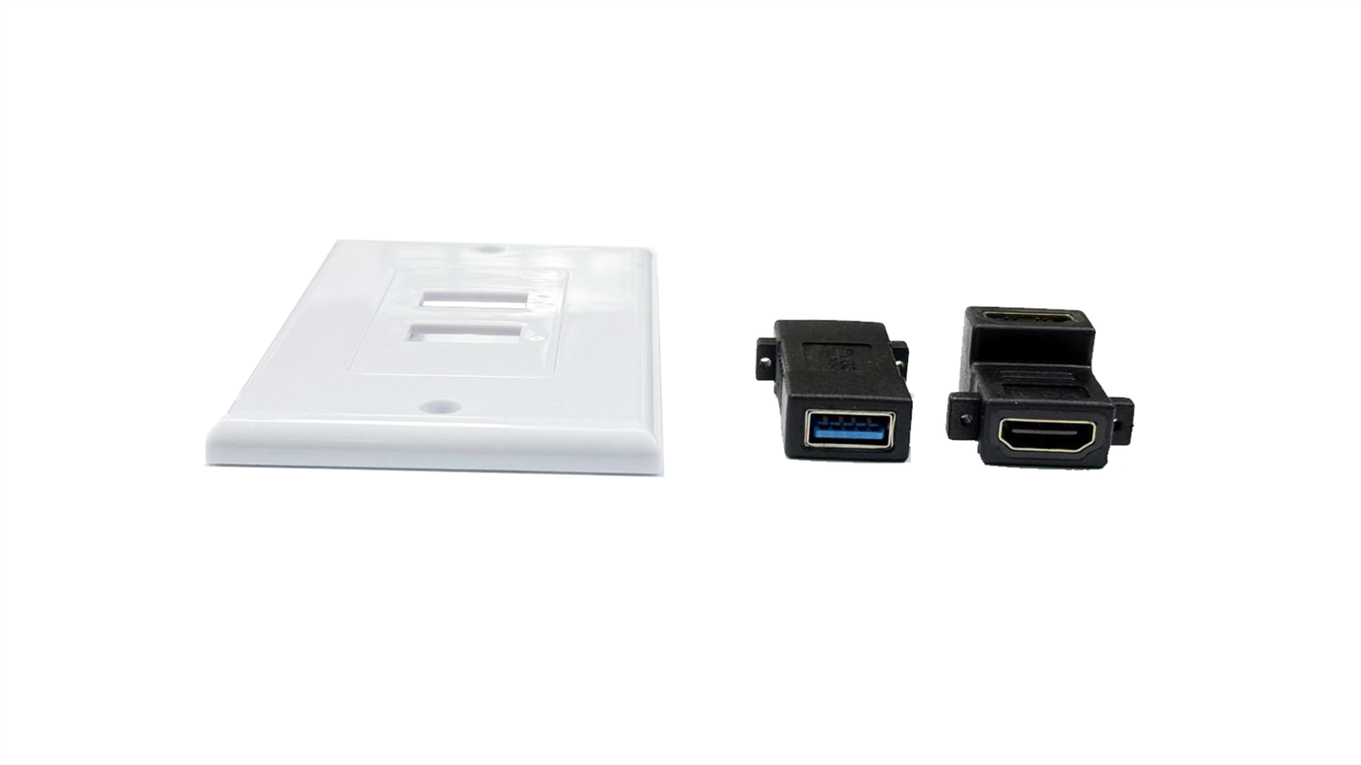 FACE PLATE HDMI + USB 3.0 H/H - TodoVision