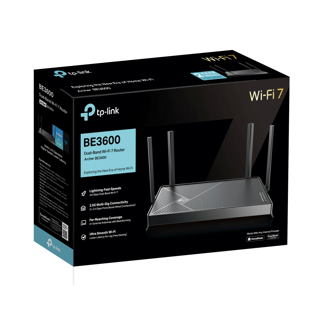 ROUTER BE230 WIFI 7 AC3600 TPLINK DUAL BAND - TodoVision