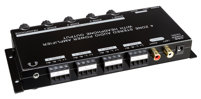 AMPLIFICADOR ADUO ST.4 ZONAS 60W RMS A-1300 - TodoVision